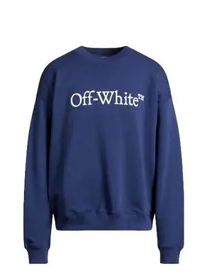 OFF-WHITE™ Cotton Sweatshirt - Blue