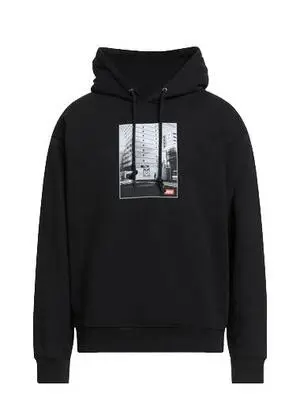 Obey Sweatshirt In Light Cotton And Polyester - Black