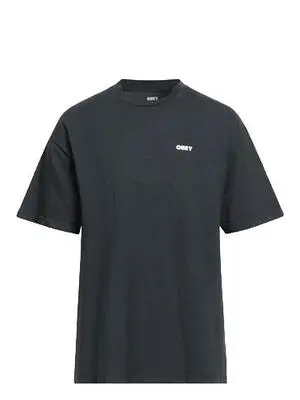 Obey T-shirt Dark Size Cotton - Grey