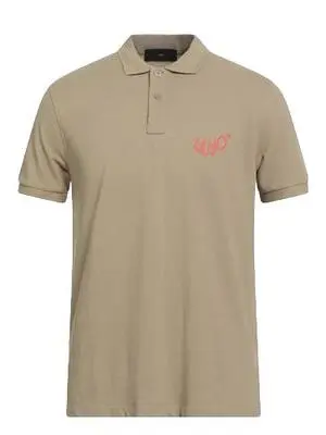 LIU •JO MAN Polo Shirt Khaki Size Cotton - Beige