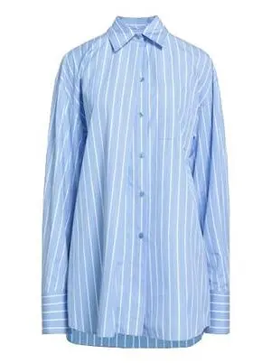 Sportmax Striped Cotton Shirt - Blue