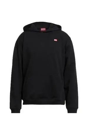 DIESEL Hooded Sweatshirt With Logo - Black