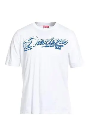 DIESEL T-shirt Size Cotton - White