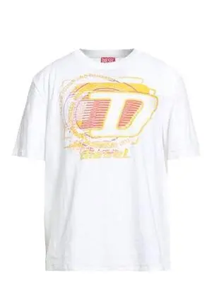 DIESEL T-shirt Size Cotton - White