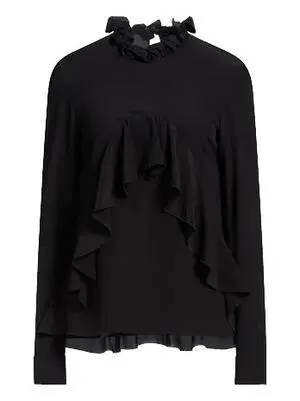 Givenchy Ruched Crepe Top - Black