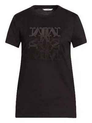 Max Mara Cotton Jersey T-shirt - Black
