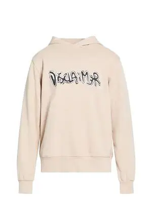 DISCLAIMER Hooded French Terry Sweatshirt - Beige