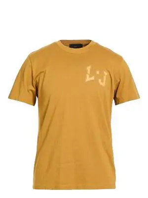 LIU •JO MAN T-shirt Mustard Size Cotton - Yellow