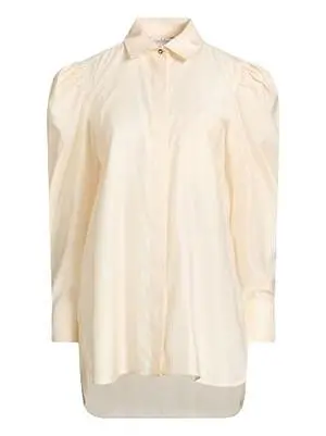 Max Mara Long Sleeve Cotton Shirt - Beige