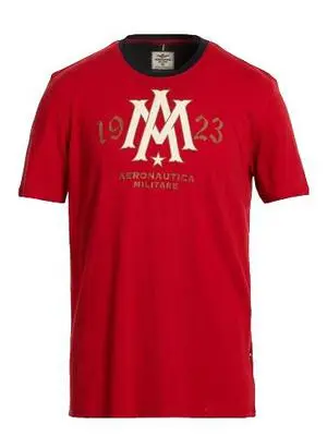 AERONAUTICA MILITARE T-shirt Size Cotton - Red