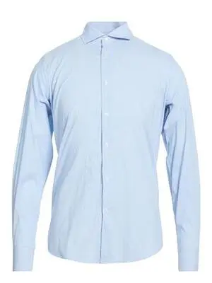 LIU •JO MAN Shirt Light Size Cotton, Polyamide, Elastane - Blue