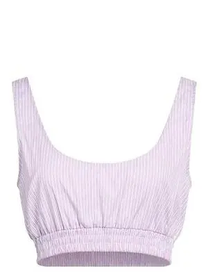 MODES Cotton Crop Top - Pink