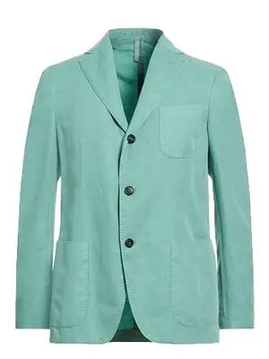 Incotex By Slowear Blazer Azure Size Linen, Cotton - Sage Green