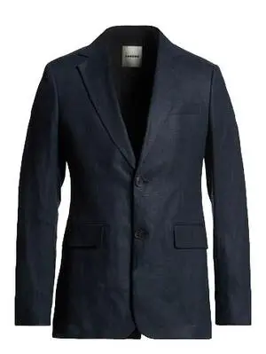 Sandro Blazer Size Linen - Navy