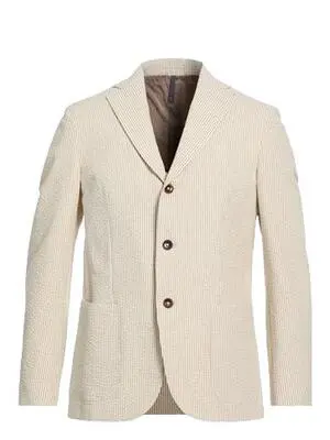 Montedoro By Slowear Single-breasted Striped Blazer - Beige