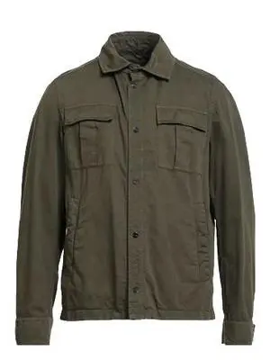 Herno Military Cotton-linen Jacket - Green