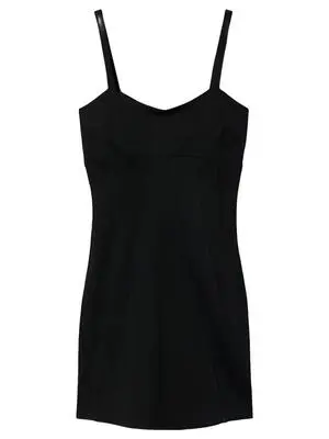 TWINSET Shoulder-strap Mini Dress - Black