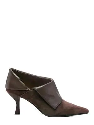 MARC ELLIS 70mm Point-toe Boots - Brown