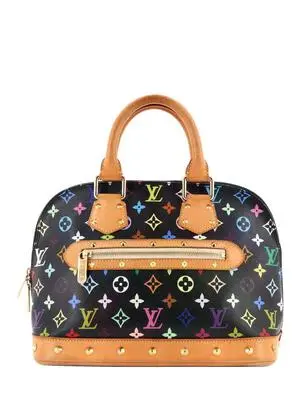 LOUIS VUITTON Alma Handbag Monogram Multicolor Pm - Black