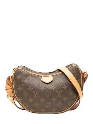 LOUIS VUITTON Monogram Croissant Mm Shoulder Bag - Brown