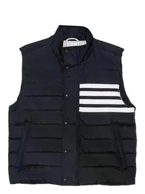 Thom Browne Downfill Gilet - Blue