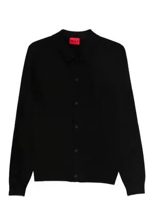 Hugo San Jordan Cardigan - Black