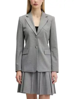 Hugo Single-breasted Blazer - Grey