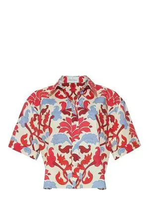 Cara Cara Calvia Floral Shirt - Neutrals