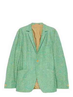 ROMEO GIGLI 1990s Single-breasted Blazer - Blue