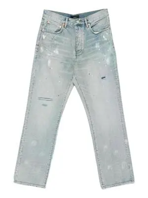 PURPLE BRAND Distressed-effect Denim Jeans - Blue