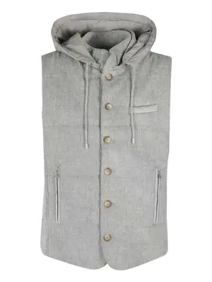 GRAN SASSO Welt-pocket Gilet - Grey