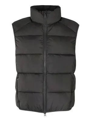 SAVE THE DUCK Arlen Padded Zip Waistcoat - Black
