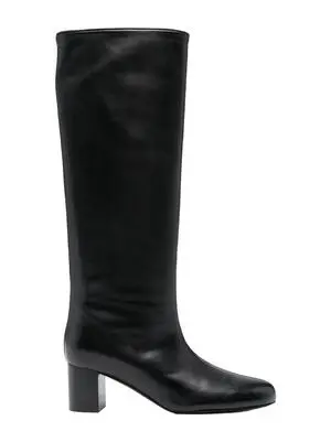 TOTEME Downtown Nappa Knee-high Boots - Black