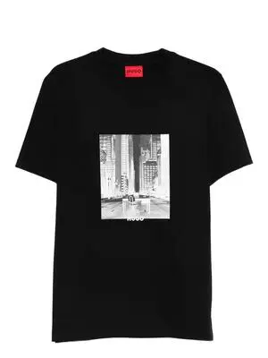 Hugo Graphic T-shirt - Black