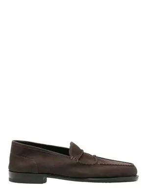 JOHN LOBB Suede Loafers