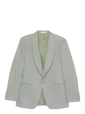 FURSAC Shawl-lapel Blazer - Green