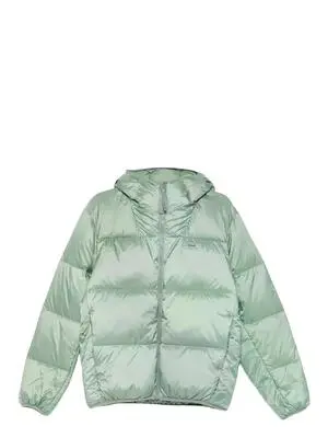 Lacoste Hooded Zip Coat - Green
