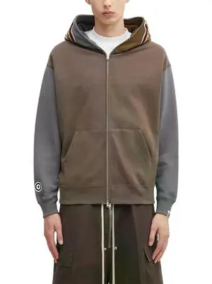 A BATHING APE Shark Zip-up Hoodie - Brown