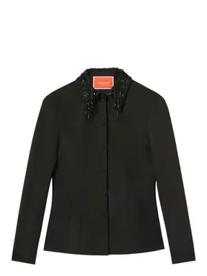 La DoubleJ Beaded Shirt - Black