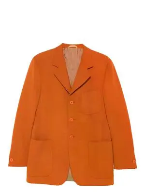 ROMEO GIGLI 1990s Single-breasted Blazer - Orange