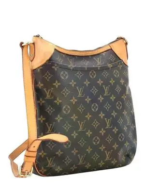 LOUIS VUITTON Odeon Handbag Monogram Canvas Mm - Brown
