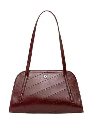 Hugo Logo-detail Shoulder Bag - Red