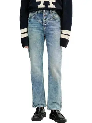 Karl Lagerfeld Button Jeans - Blue