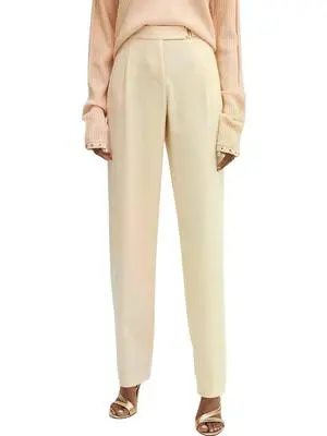 Patrizia Pepe Belted Trousers - Neutrals