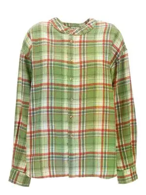 EPL Check Long-sleeve Shirt - Green