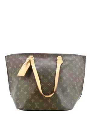 LOUIS VUITTON All-in Handbag Monogram Canvas Pm Tote Bag - Brown