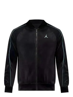 JORDAN Brooklyn Zip-up Track Jacket - Black