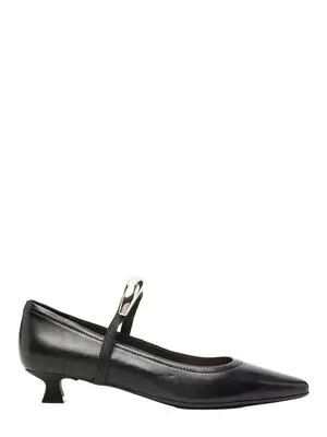 MARC ELLIS 30mm Strap Detail Pumps - Black