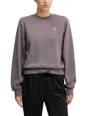 Adidas By Stella McCartney Crew-neck Training Sweater - Grey
