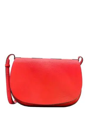 Hermès Saut Bag Clemence 25 - Red